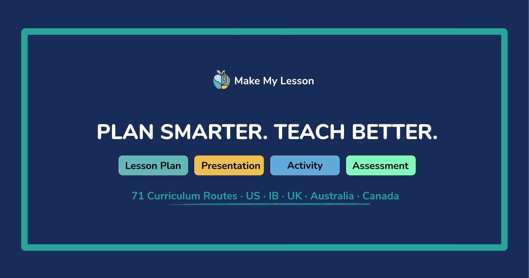 Make My Lesson — AI Lesson Planner for Teachers